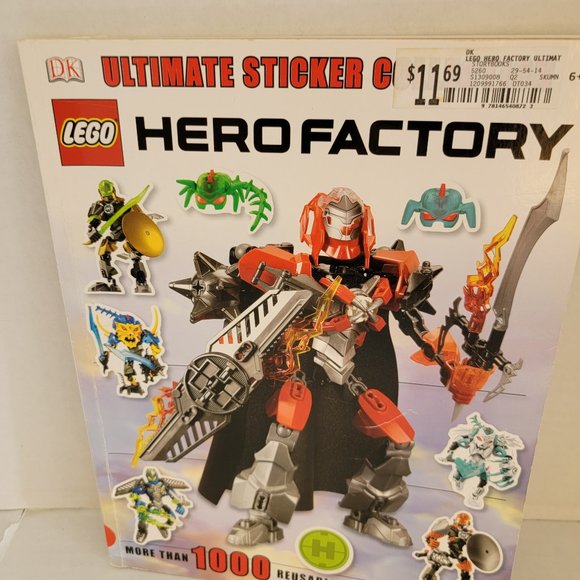 Lego | Toys | Lego Ultimate Color Sticker Robot Hero Factory Book Dk ...
